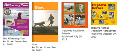 25% Off All Tripawds Books on Blurb! – Tripawds Apparel and Gifts